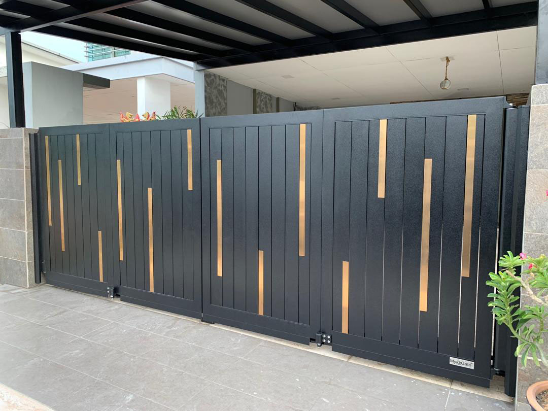 Auto Gate Type : AG-004 - Malaysia Leading Door Supplier